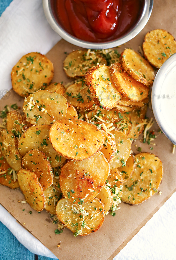 Parmesan Roasted Potatoes Taste Of The Frontier