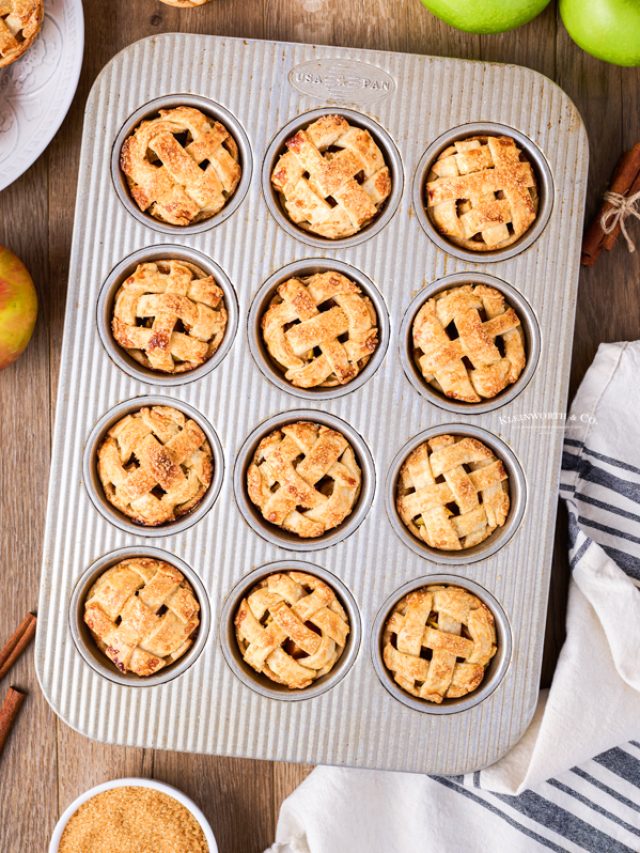 Mini Apple Pies In Muffin Tins Recipe Yummi Haus
